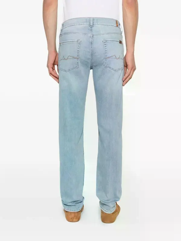 7 For All Mankind Button-fastening Jeans - Blue