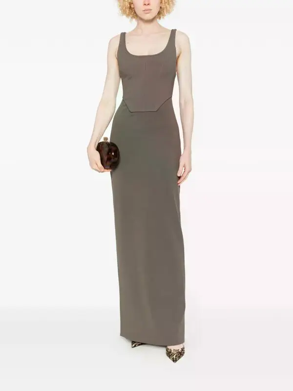Solace London Noor Panel Maxi Dress
