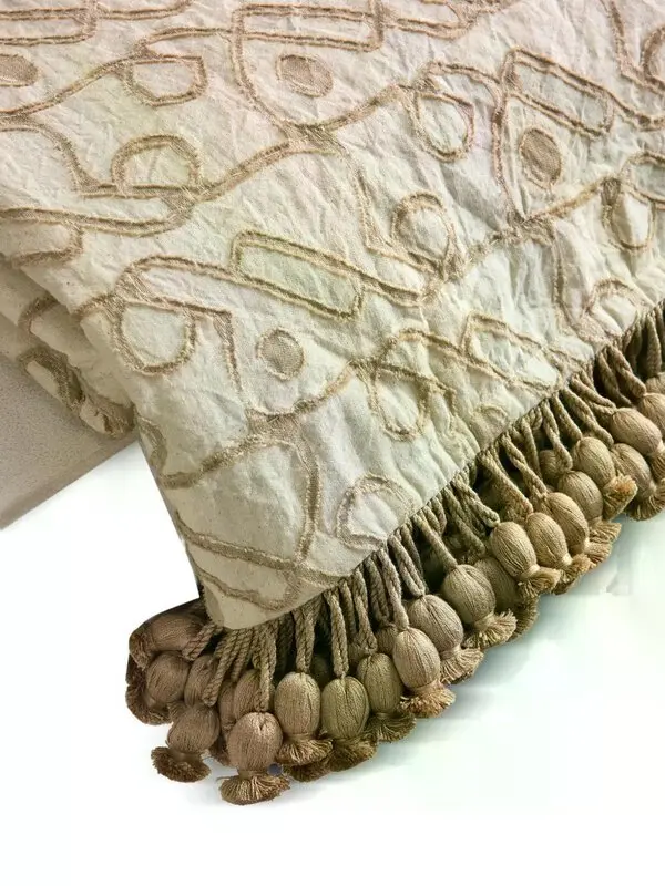 SOHO HOME Tilney Tassel-detail Patterned Bedspread