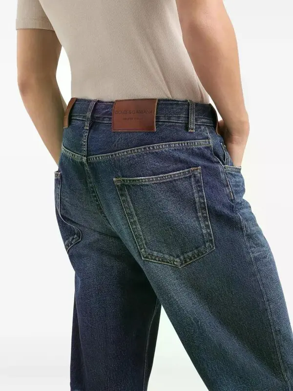 Dolce & Gabbana Belted Jeans