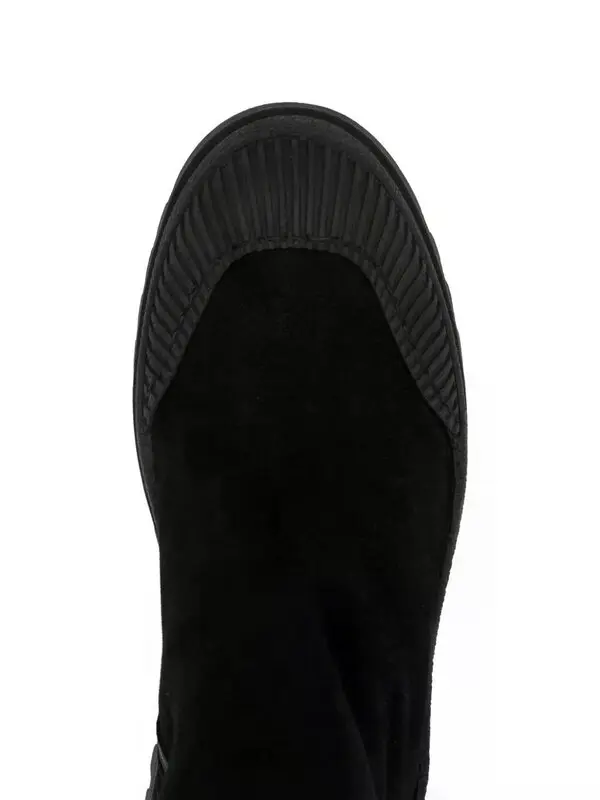 AQUAZZURA Rugged Suede Boots - Black