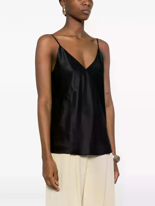 Max Mara V-neck Blouse - Black