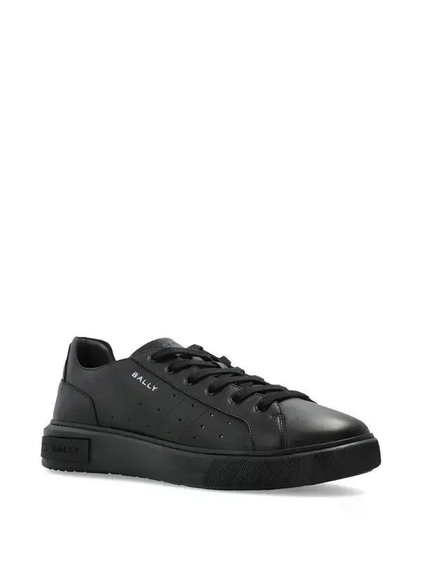 Bally Lift Leather Sneakers - Black