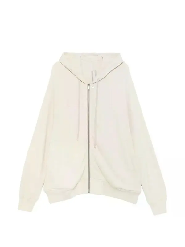 Rick Owens Zip-up Hoodie - Neutrals