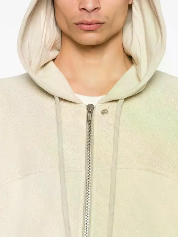 Rick Owens Zip-up Hoodie - Neutrals