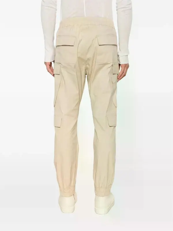 Rick Owens Drawstring Cargo Trousers - Neutrals