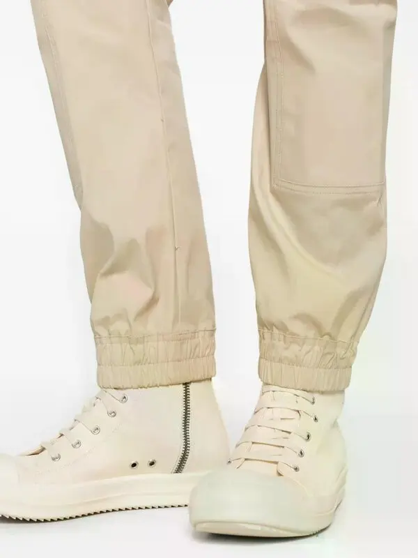 Rick Owens Drawstring Cargo Trousers - Neutrals