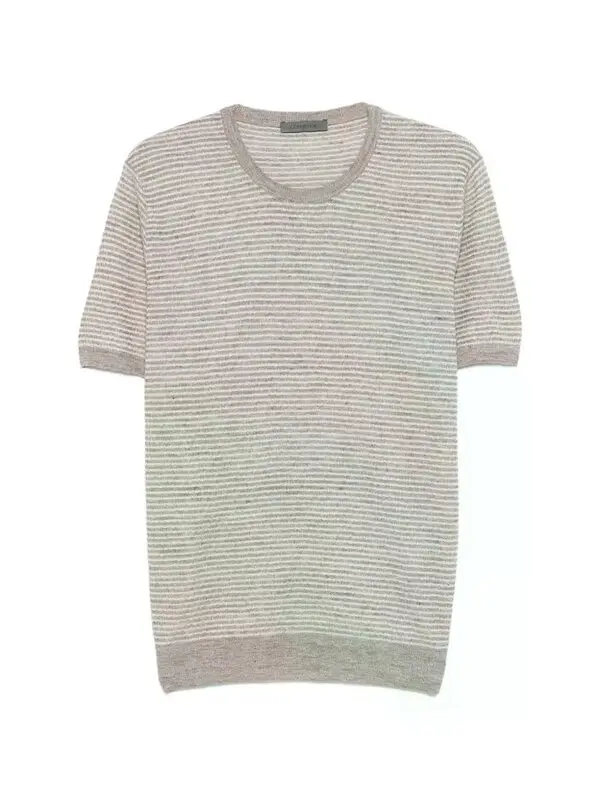 Corneliani Striped Crew-neck T-shirt