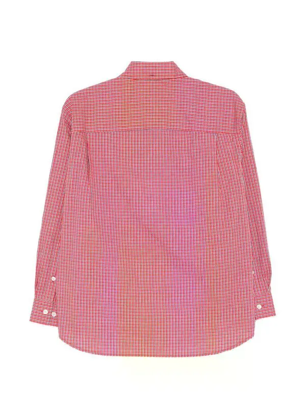 DUNST Checked Pattern Button-fastening Shirt - Red