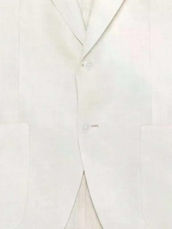 LUIGI BIANCHI MANTOVA Buttoned Blazer - Neutrals