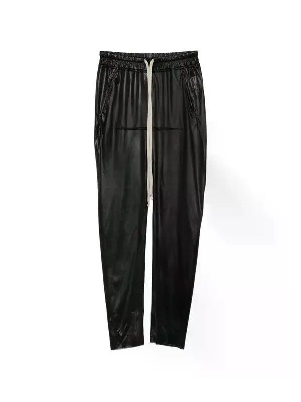 Rick Owens Sliced Drawstring Maxi Skirt - Black