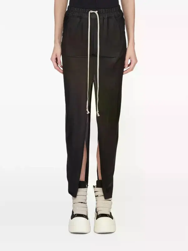 Rick Owens Sliced Drawstring Maxi Skirt