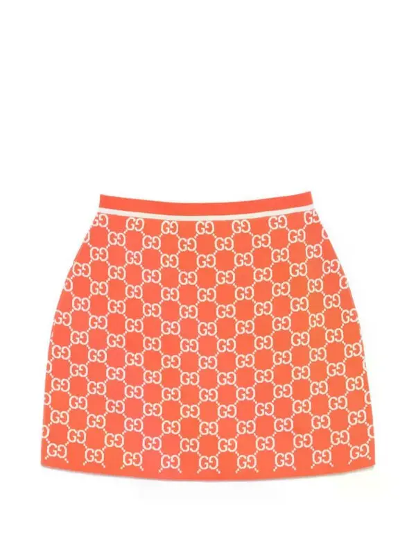Gucci Patterned Mini Skirt