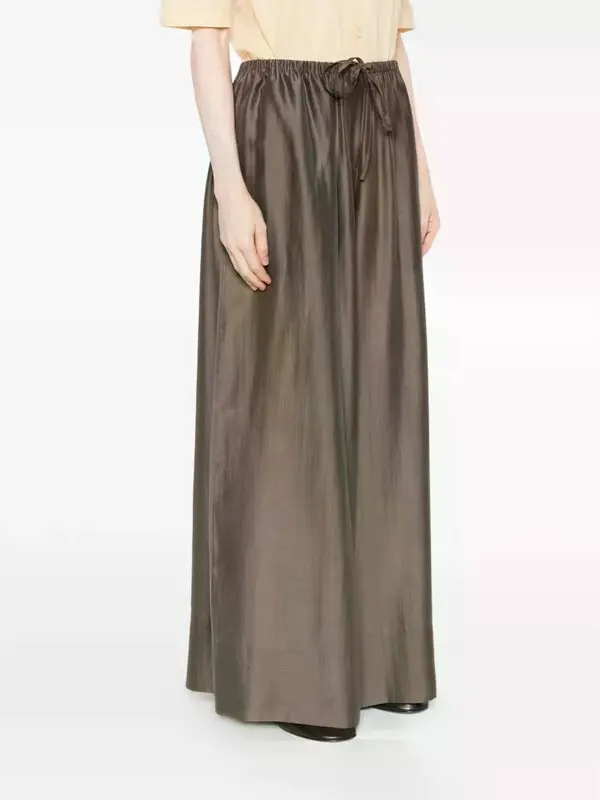 ENTIRE STUDIOS Drawstring-waist Palazzo Pants - Brown