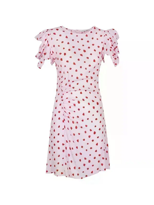 MAR DE MARGARITAS Ruffled-sleeves Dress - Pink