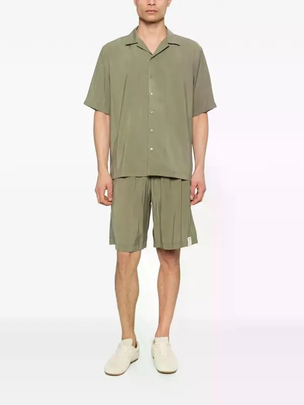 FAMILY FIRST Camp-collar Short-sleeve Shirt
