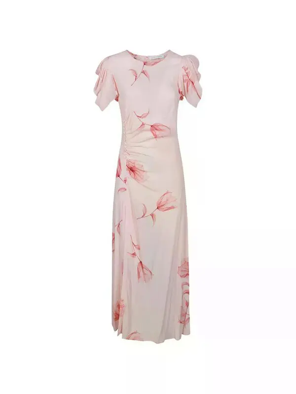 MAR DE MARGARITAS Kristel Floral Dress - Pink