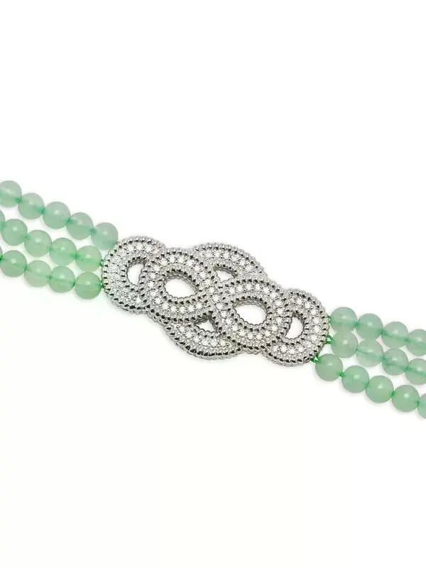 Shanghai Tang Infinite Knot Beaded Bracelet