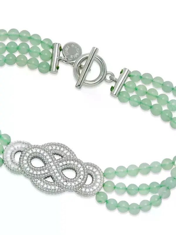 Shanghai Tang Infinite Knot Beaded Bracelet
