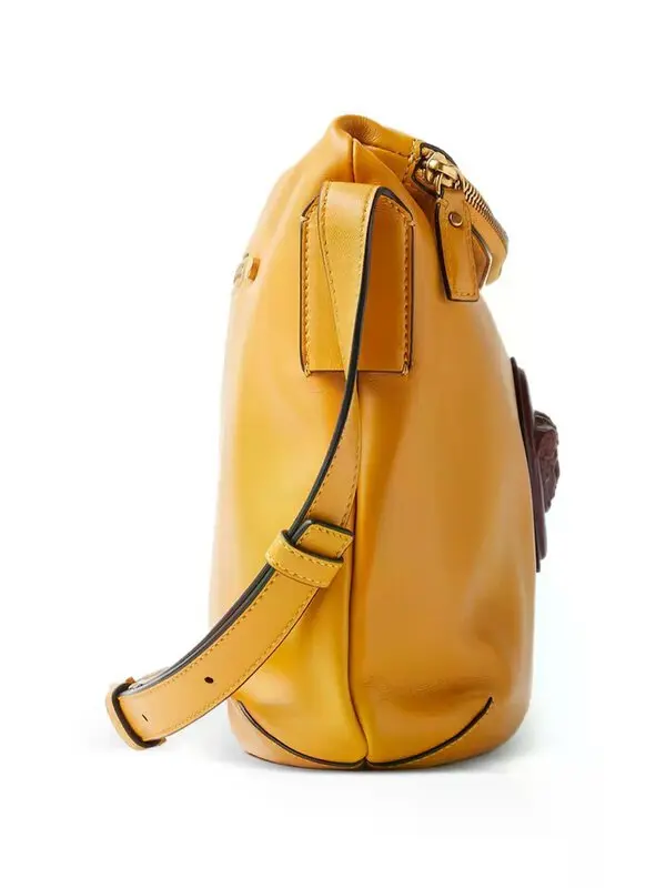 Versace Lou Nappa Leather Shoulder Bag