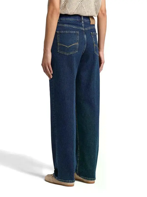 Peserico Straight Leg Five-pocket Jeans