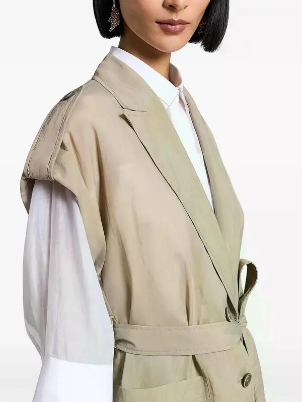 Peserico Belted Gilet