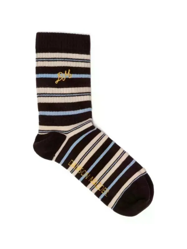 DAMSON MADDER Striped Socks