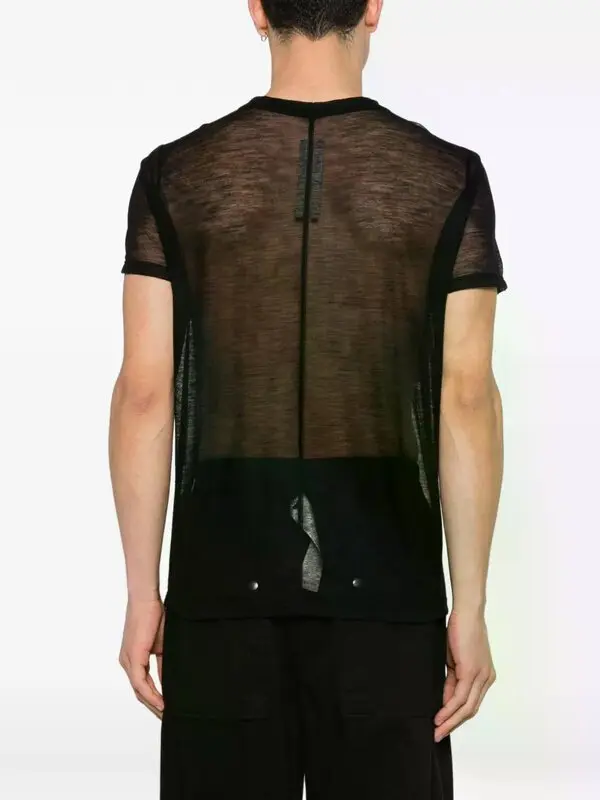 Rick Owens Sheer Seam T-shirt