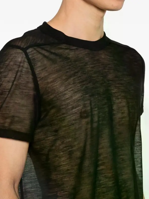 Rick Owens Sheer Seam T-shirt