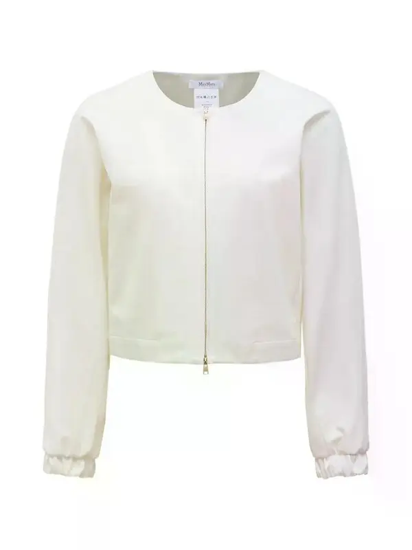 Max Mara Zip Jacket - White