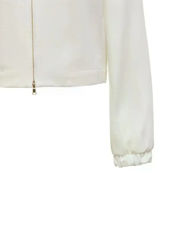 Max Mara Zip Jacket - White