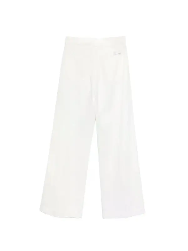 NINE:INTHE:MORNING Audrey Straight Leg Jeans - White