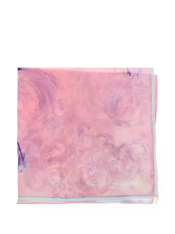 Versace Print Scarf - Pink