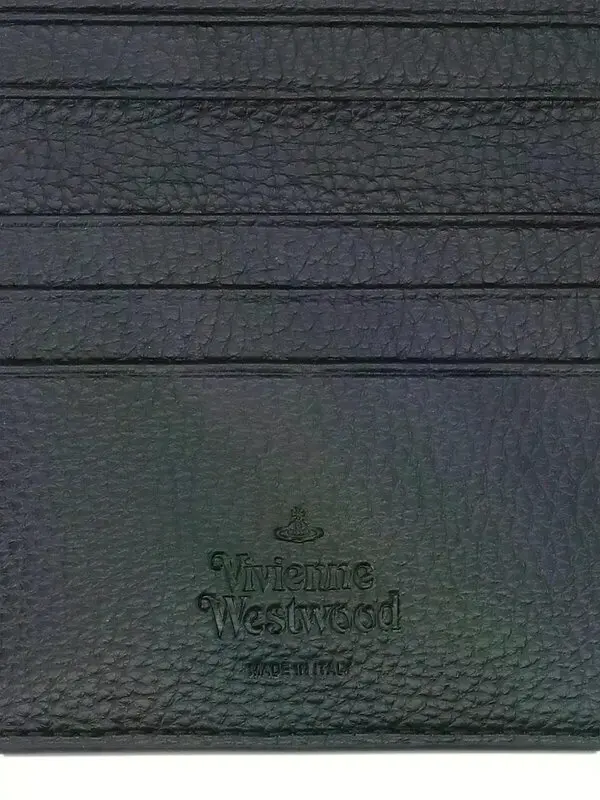 VIVIENNE WESTWOOD Orb-plaque Card Holder - Black