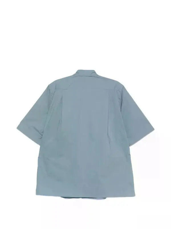 Sofie D'hoore Bodhi Round-hem Shirt - Blue