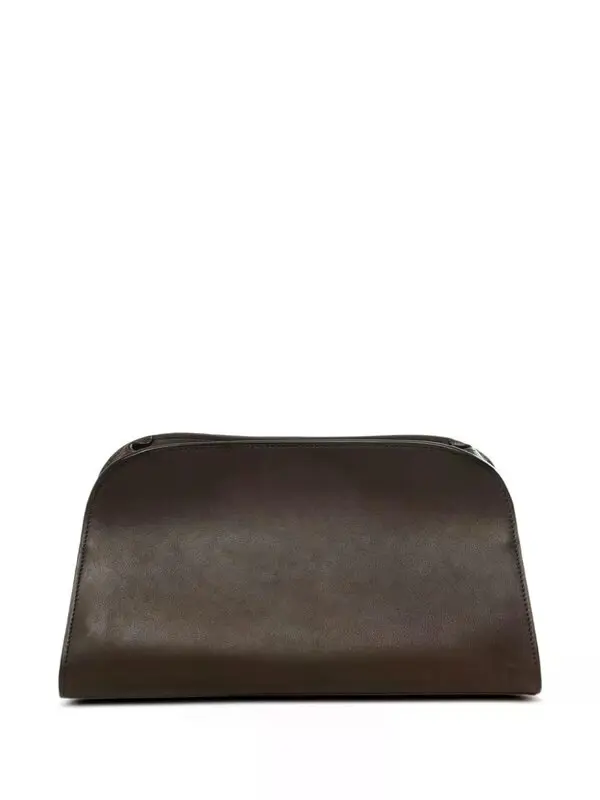 THE ROW Peggy Clutch Bag - Brown