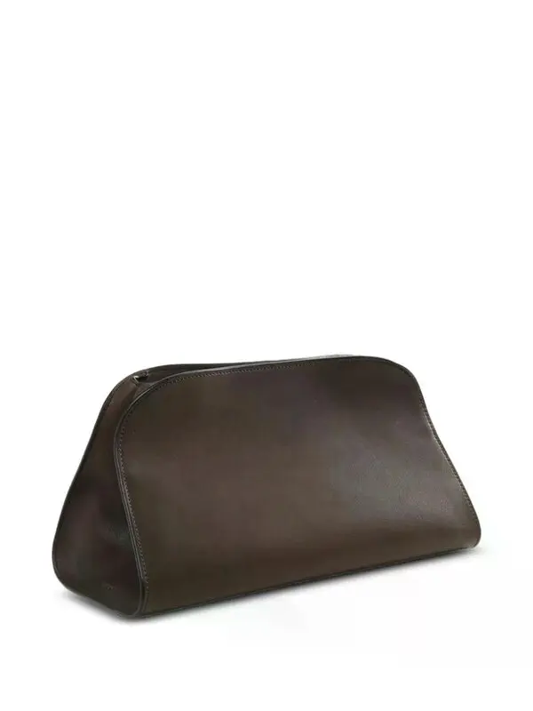 THE ROW Peggy Clutch Bag - Brown