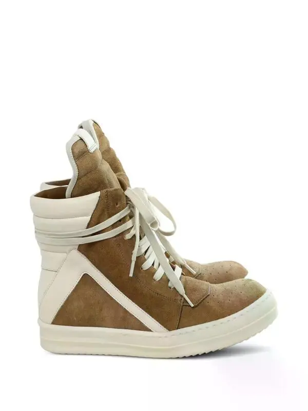 Rick Owens High-top Lace-up Sneakers - Brown