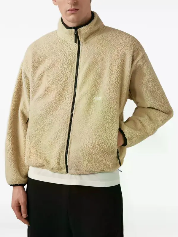 AUTRY Zip Fleece Jacket - Neutrals