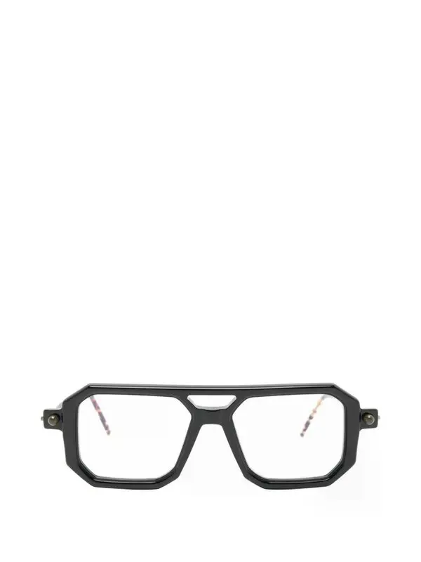 KUBORAUM Pilot-frame Glasses - Black
