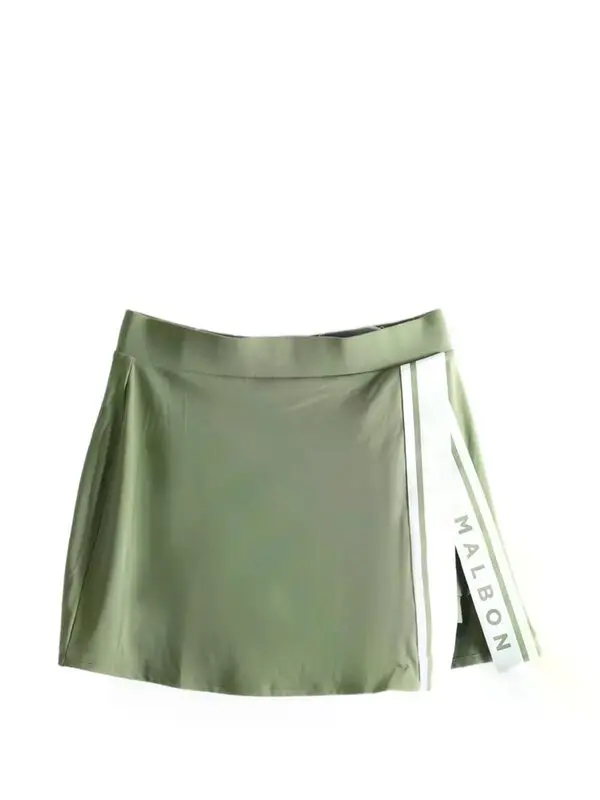 MALBON Baseline Mini Skirt - Green