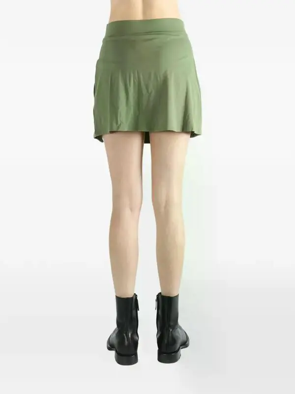 MALBON Baseline Mini Skirt - Green