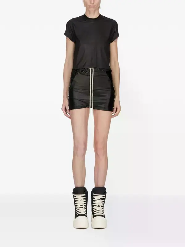 Rick Owens Tie-detail T-shirt - Black