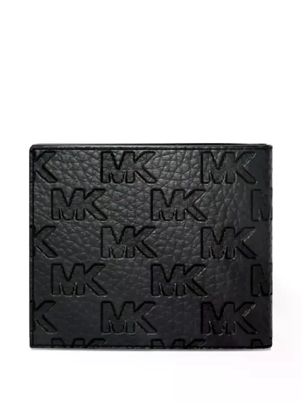 Michael Kors Hudson Logo-embossed Leather Wallet