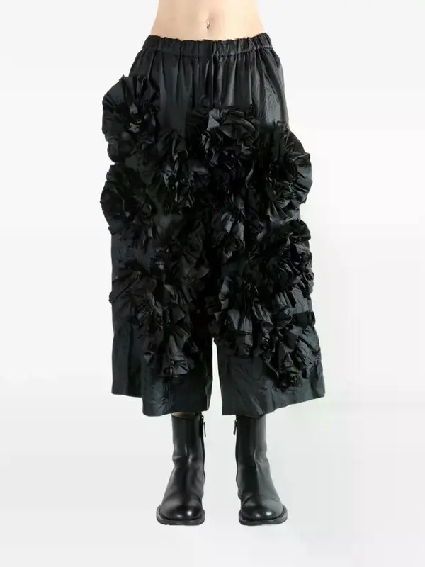 Comme Des Garçons Ruffled Trousers