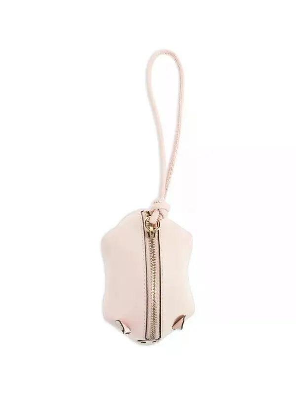 Furla Zip Leather Purse - Pink