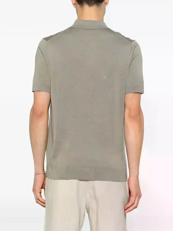 PAOLO PECORA Short-sleeve Polo Shirt - Green