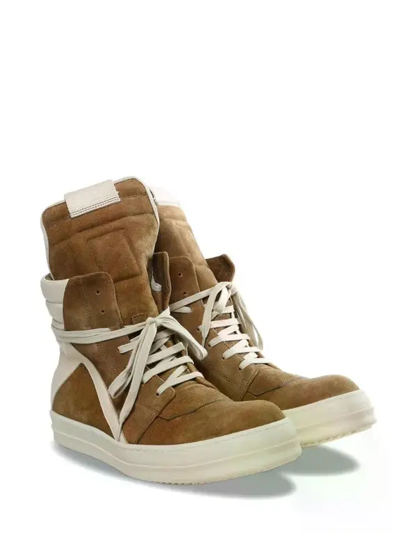 Rick Owens High-top Lace-up Sneakers - Brown