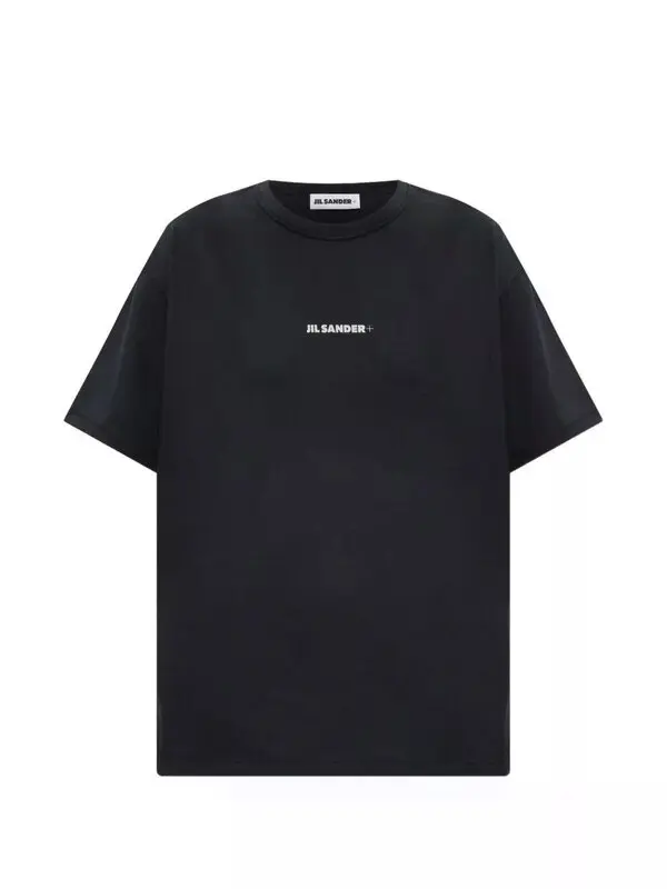 JIL SANDER Logo Print T-shirt - Black