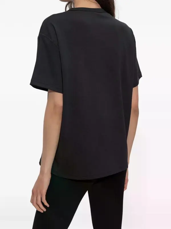 JIL SANDER Logo Print T-shirt - Black